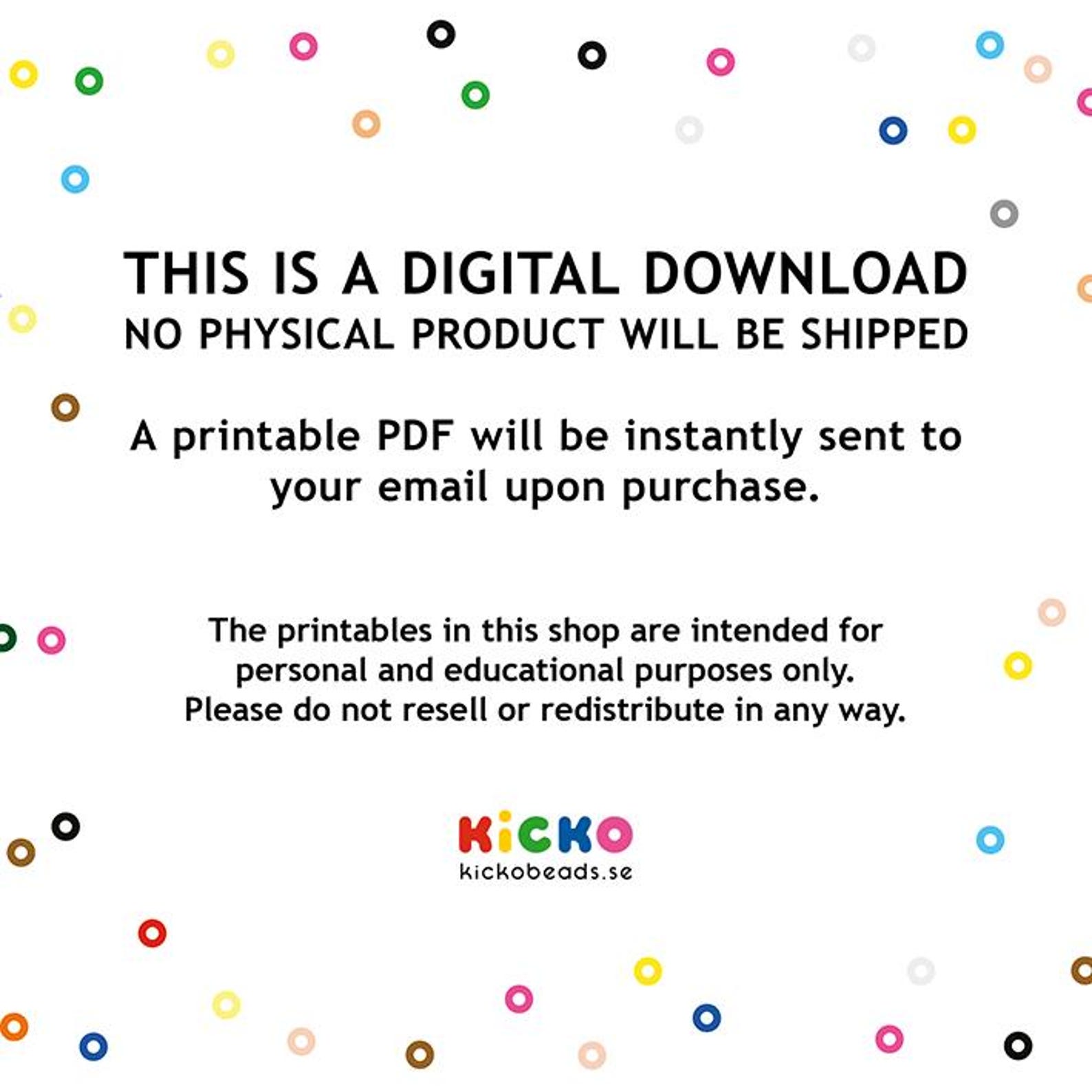 CHAMELEON Jungle Perler Beads Fuse Beads Template Activity Sheets Kids ...