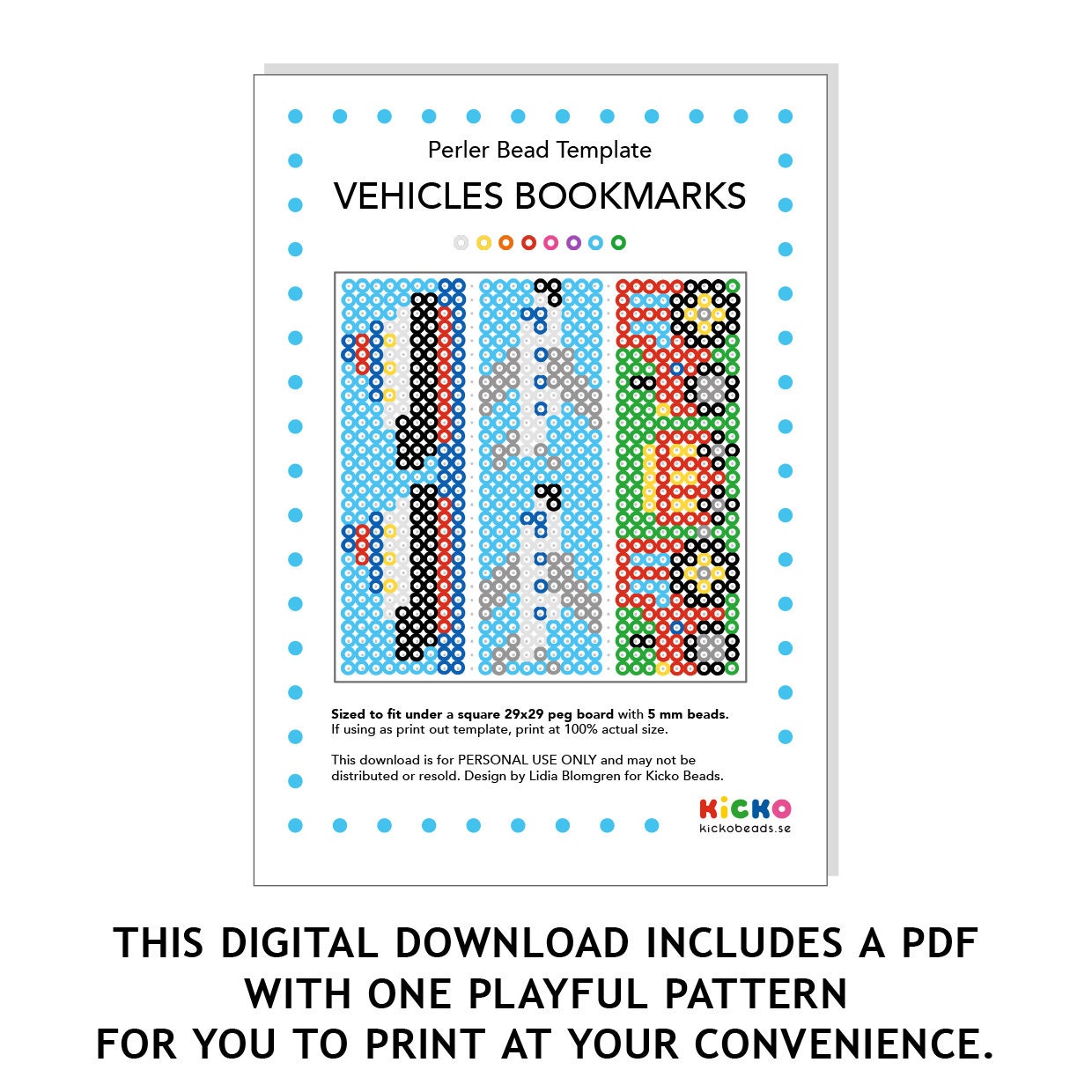 VEHICLES BOOKMARKS Aircraft Tractor School Printable Templates Kids ...