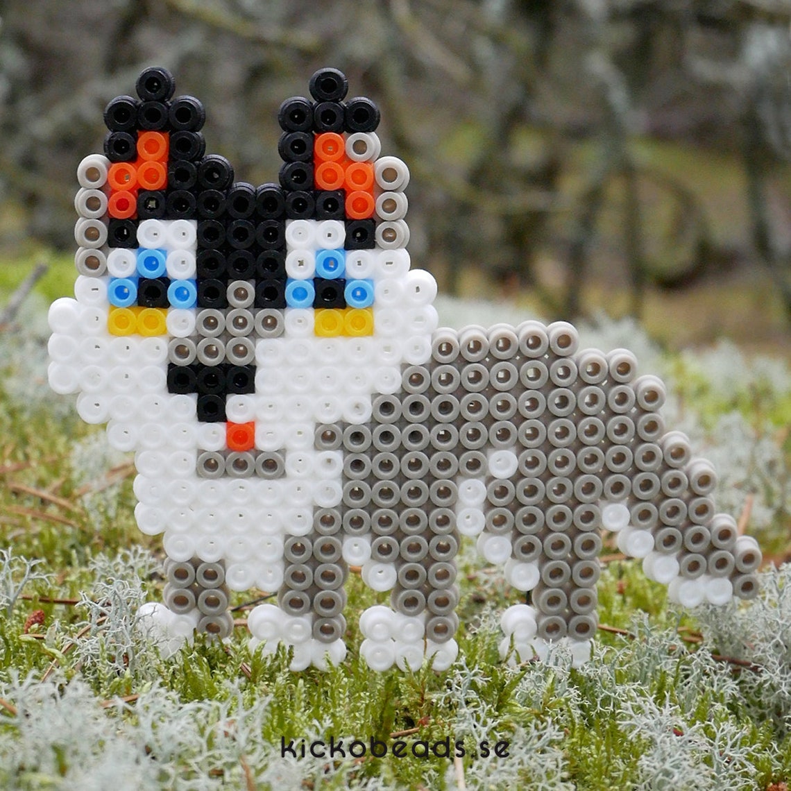 6x FOREST Perler Patterns, Hama Fuse Pyssla Kicko Beads Templates ...