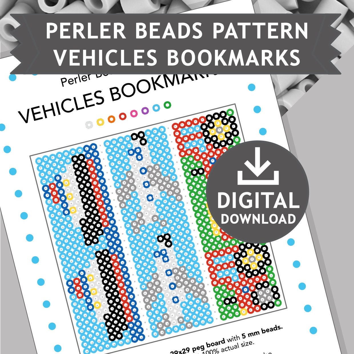 VEHICLES BOOKMARKS Aircraft Tractor School Printable Templates Kids ...