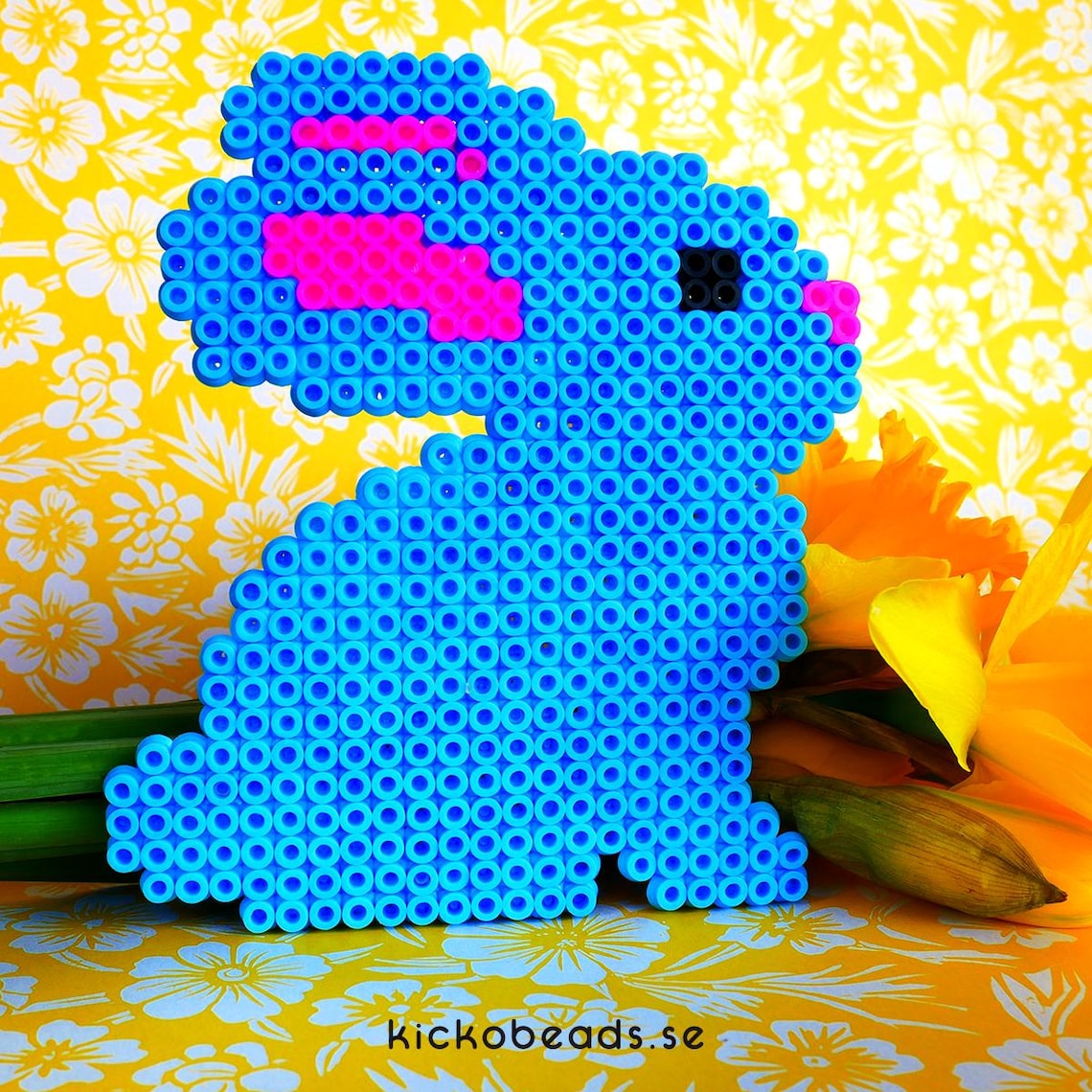 BUNNY Perler Bead Pattern: Easter Craft Template (digital Download) - Etsy
