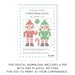 Christmas Elves Fuse Beads Templates Printable Pattern Perler Kids ...
