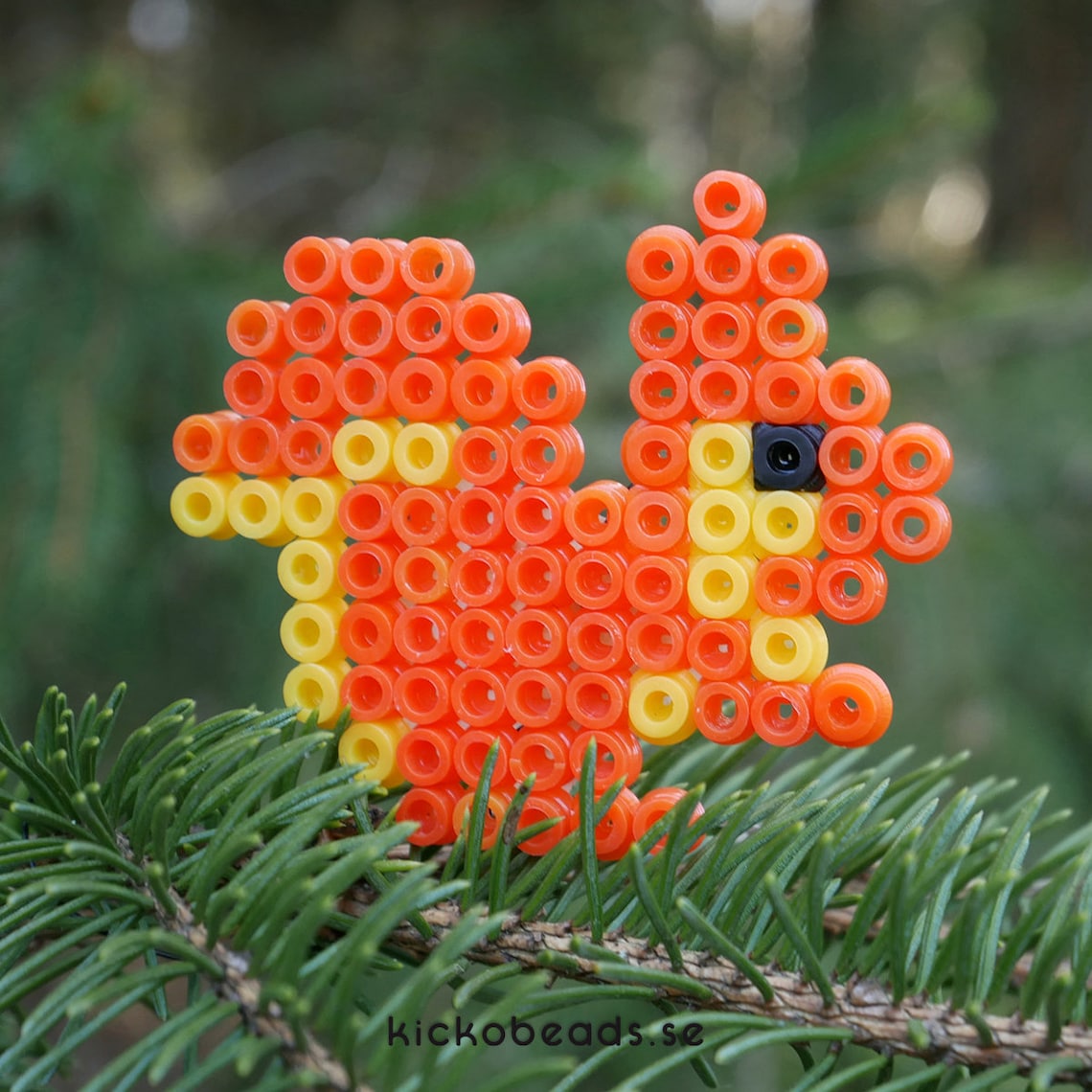 SQUIRRELS Perler Patterns, Acorns, Hama Fuse Beads Pyssla Nabbi ...