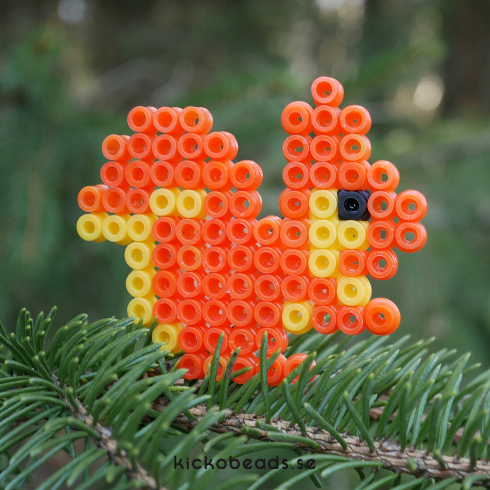 SQUIRRELS Perler Patterns, Acorns, Hama Fuse Beads Pyssla Nabbi ...