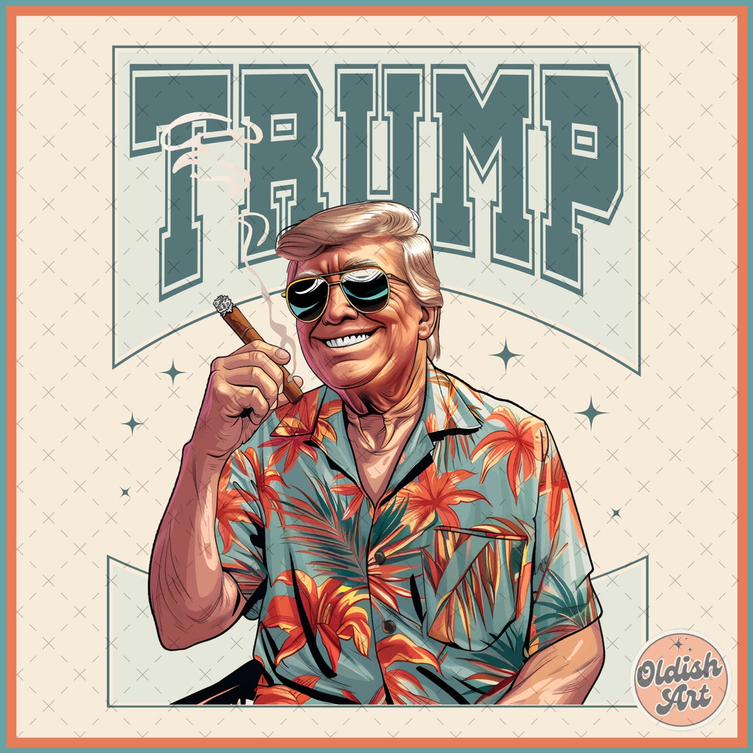 Funny Trump Cowboy Western Make America Great Donald Daddy Edgy Png ...