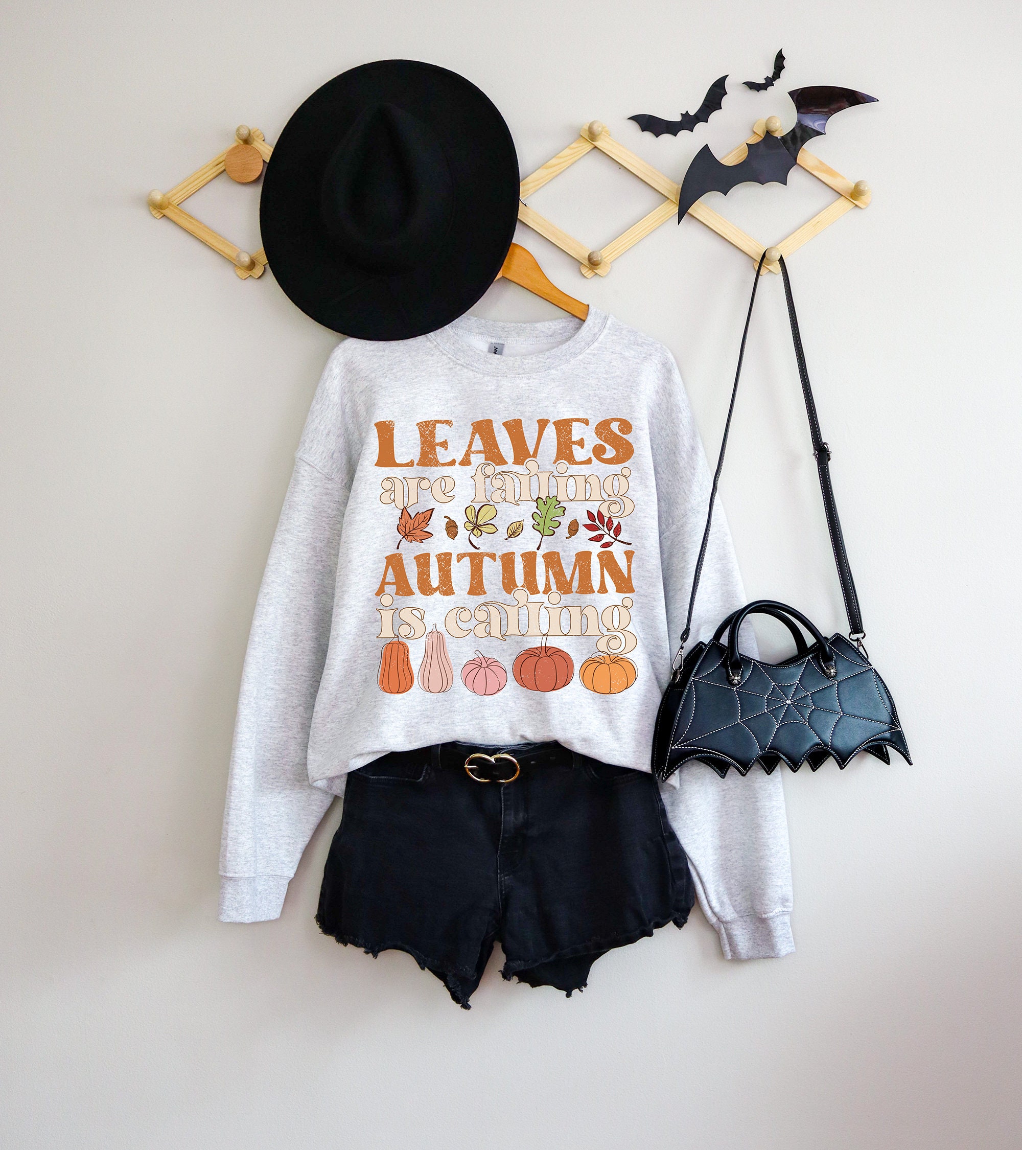 Leaves Are Falling Autumn is Calling PNG, Autumn Png Designs, Fall Png ...