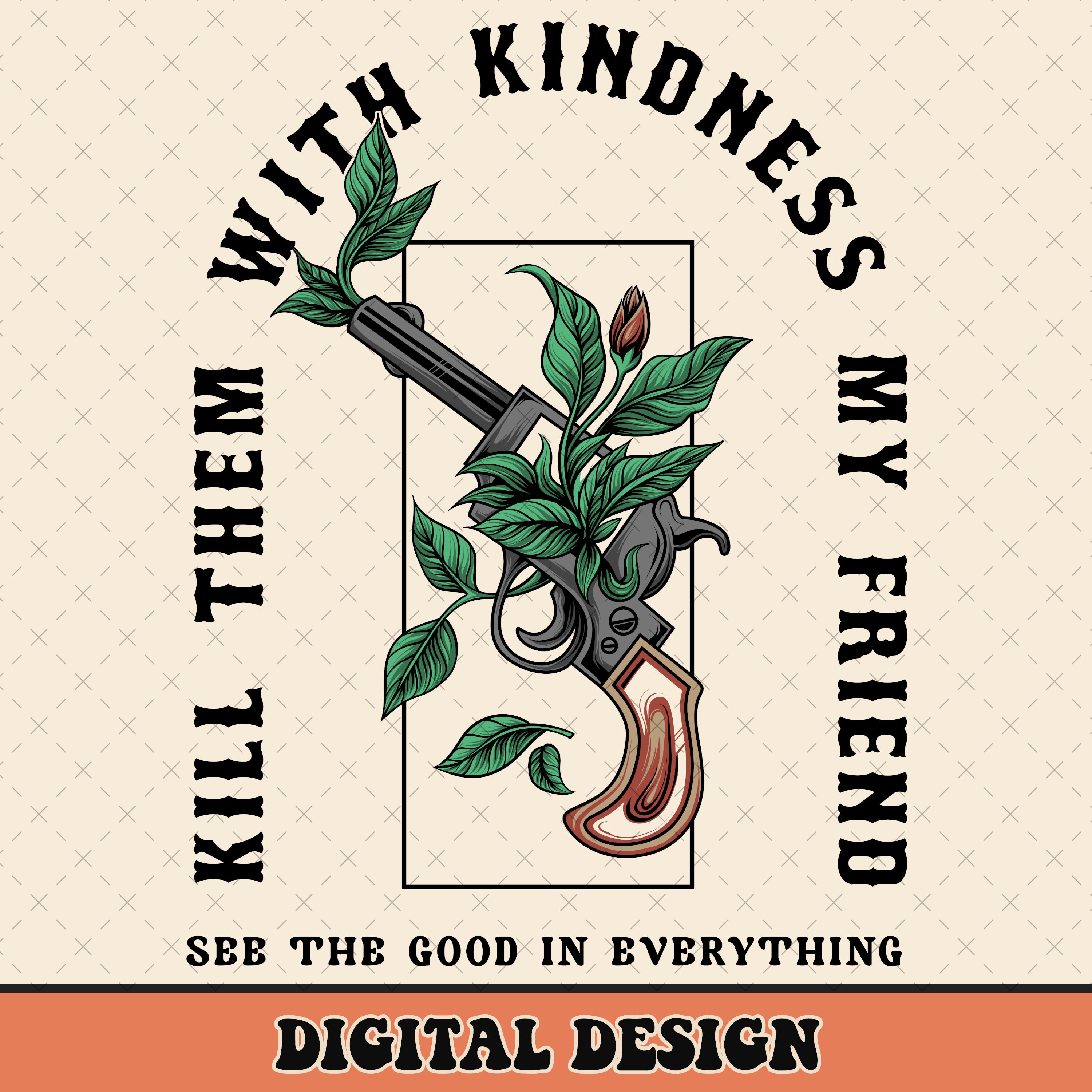 Kill Them With Kindness Png Svg, Choose Kindness Png, Self Love Svg ...
