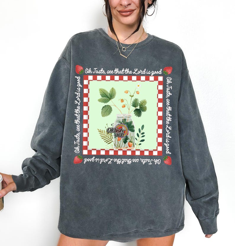 Strawberry Jesus Png, Oh Taste and See the Lord, Christian Png ...