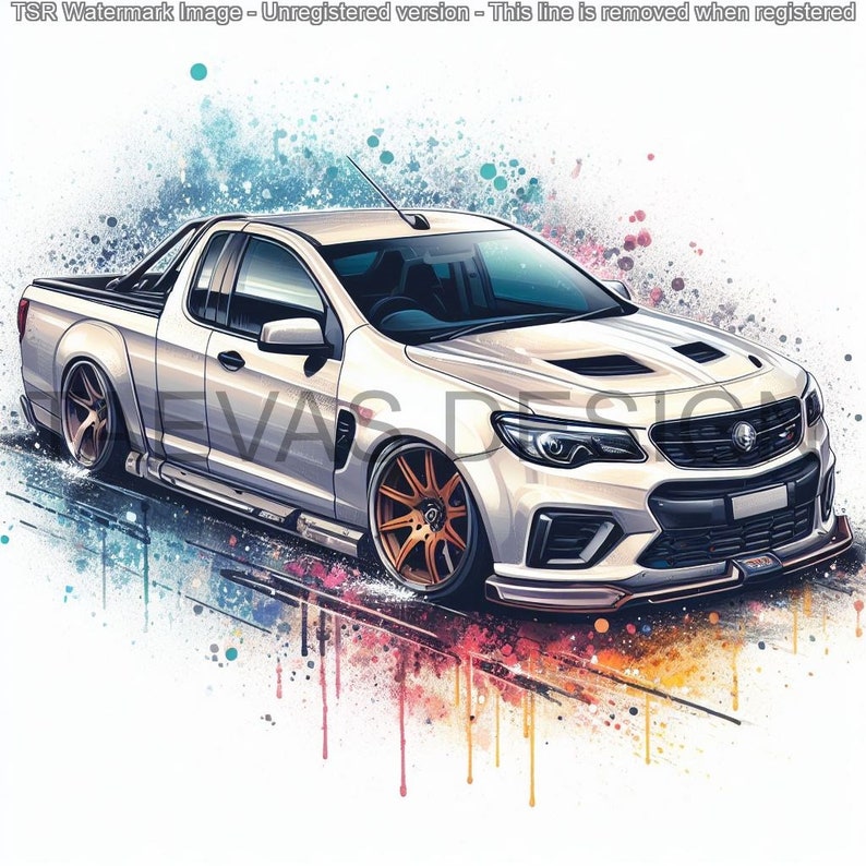 Holden UTE, Digital Art, Mockups, Digital Download, PNG, Stickers, T ...