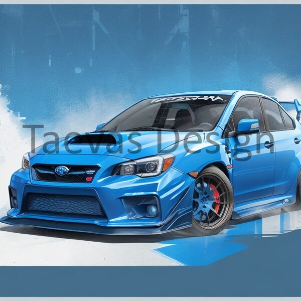 Subaru Wrx Svg - Etsy