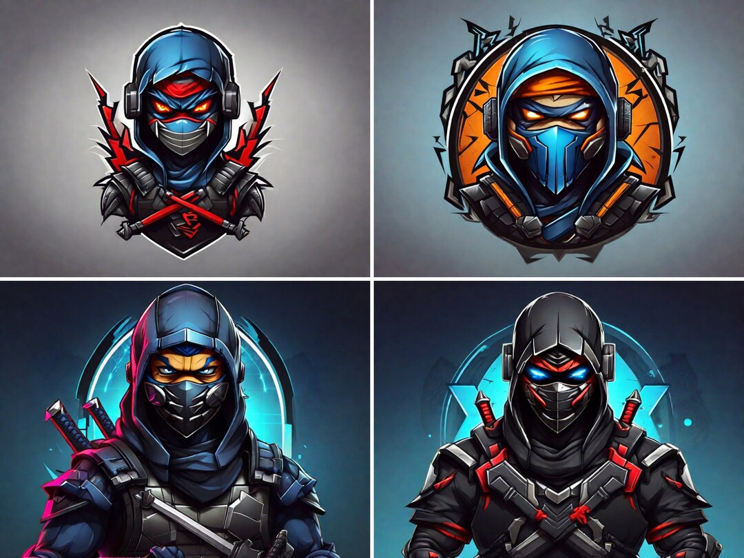 Cyber Ninja Gaming Logo Avator Profile Picture Professional E-sports ...