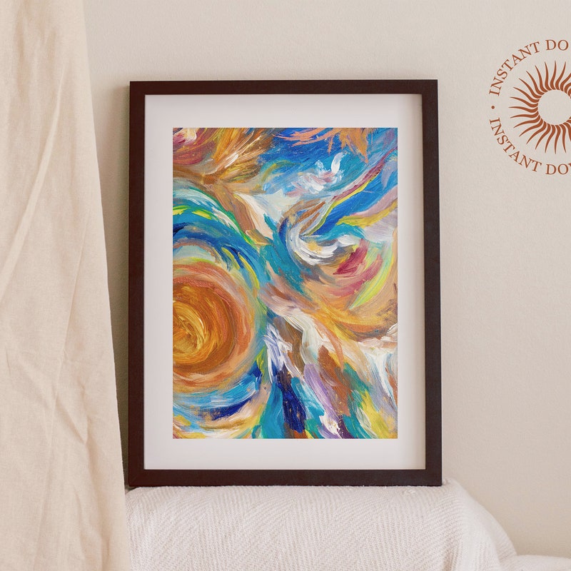 Abstract Art Poster - Etsy