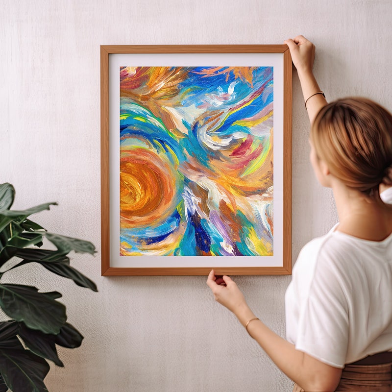 Abstract Art Poster - Etsy