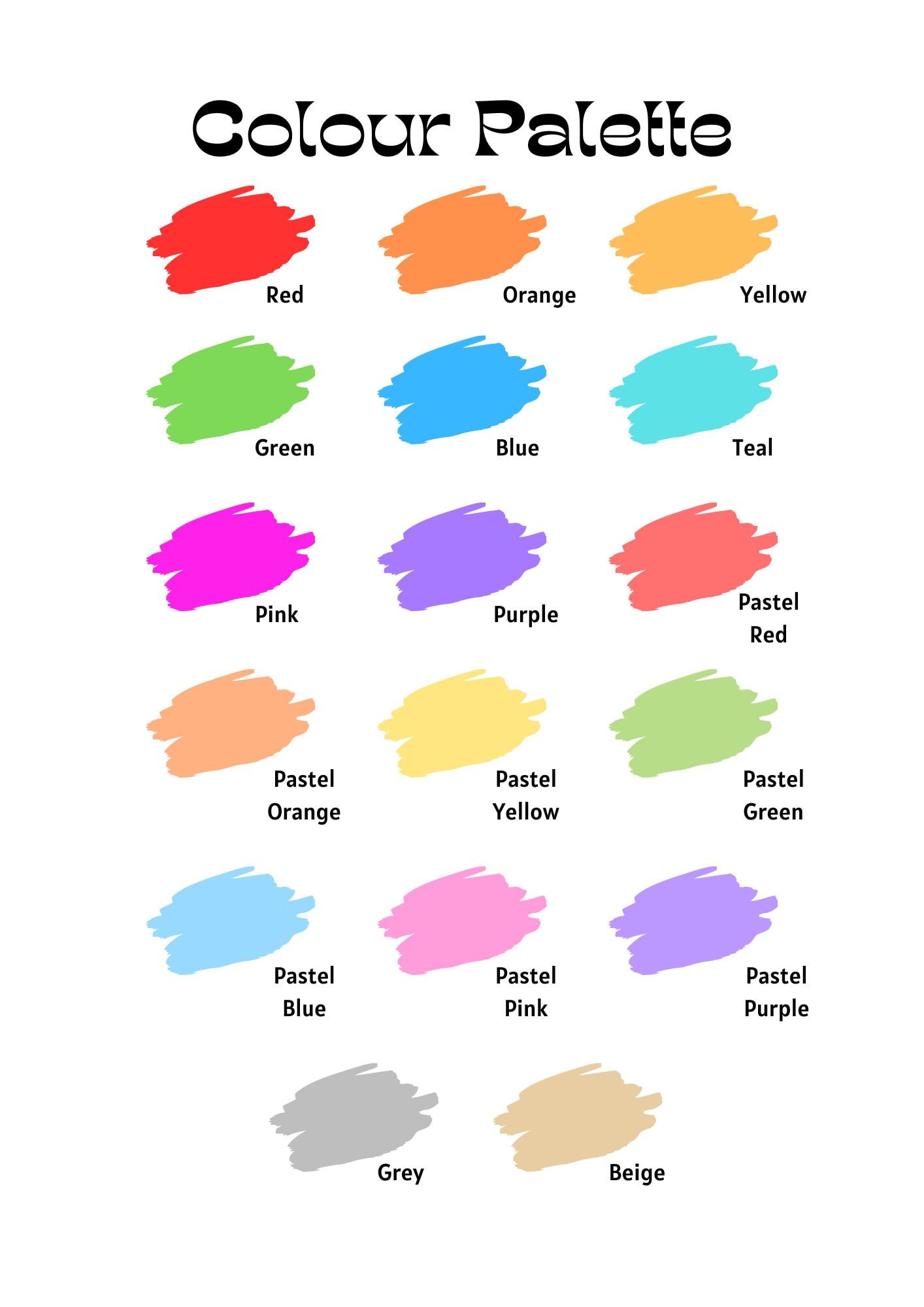 PRINTABLE PDF Cleaning Checklist - Digital Download - Etsy