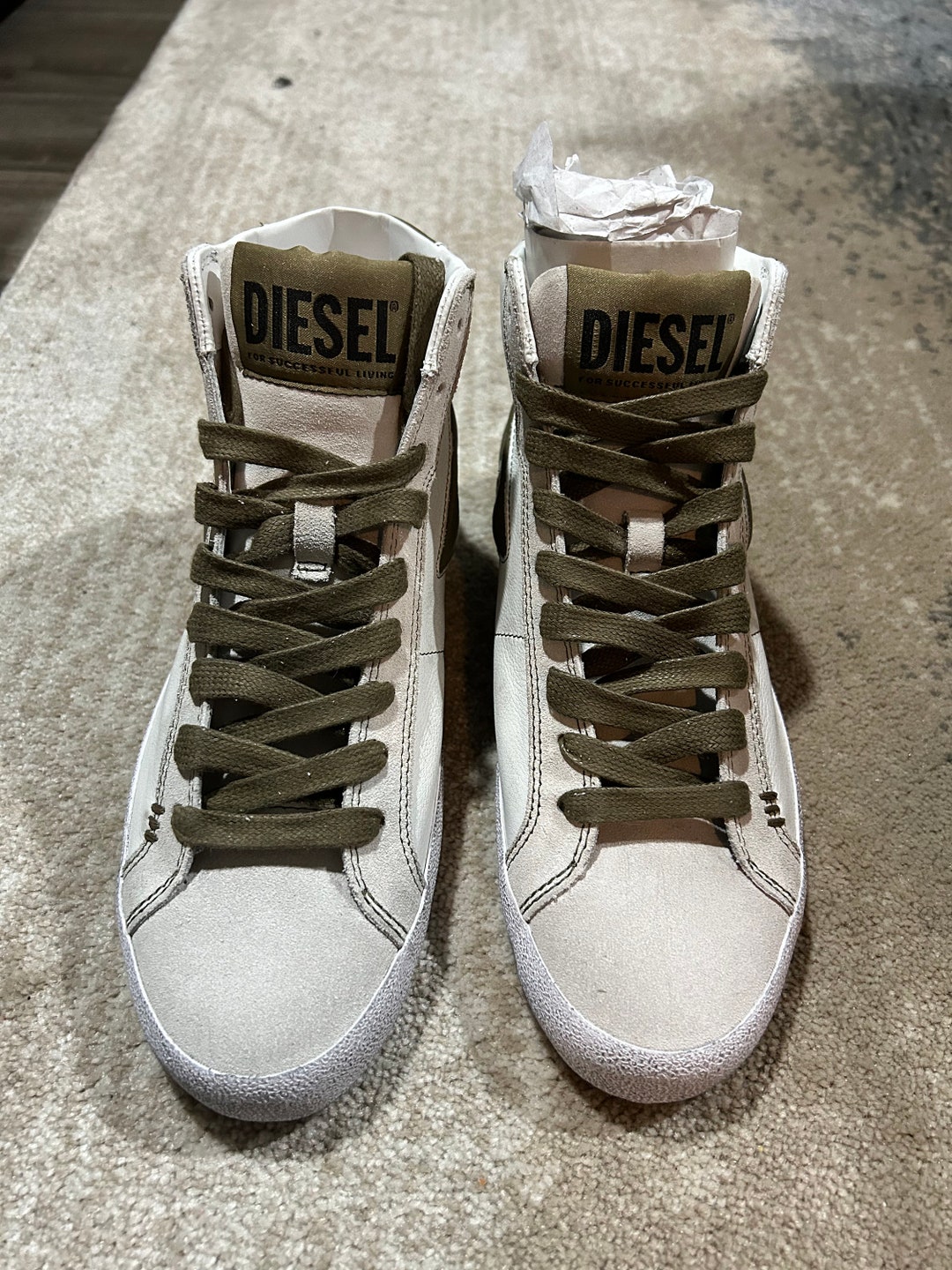 Diesel High Top Sneakers - Etsy