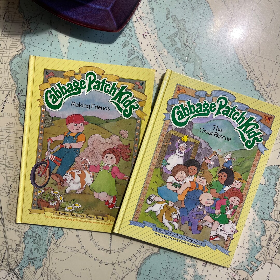 Vintage 1984 Cabbage Patch Kids Books 2 - Etsy