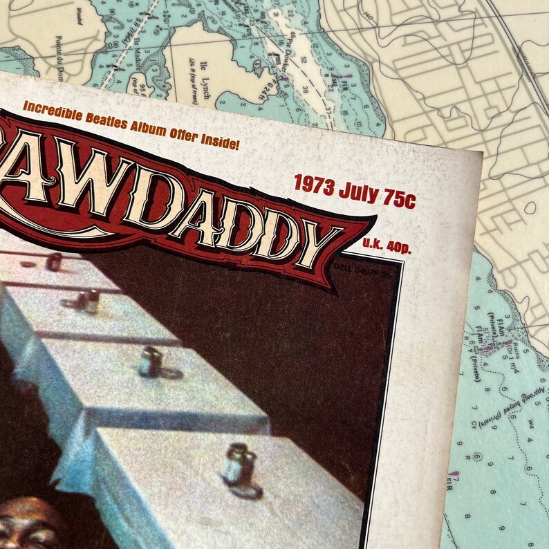 Vintage July 1973 Crawdaddy Magazine Marvin Gaye Cover - Etsy