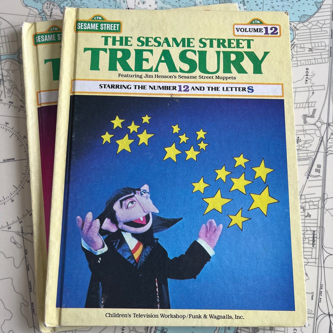 Vintage 1983 Sesame Street Treasury Volume 12 - Etsy