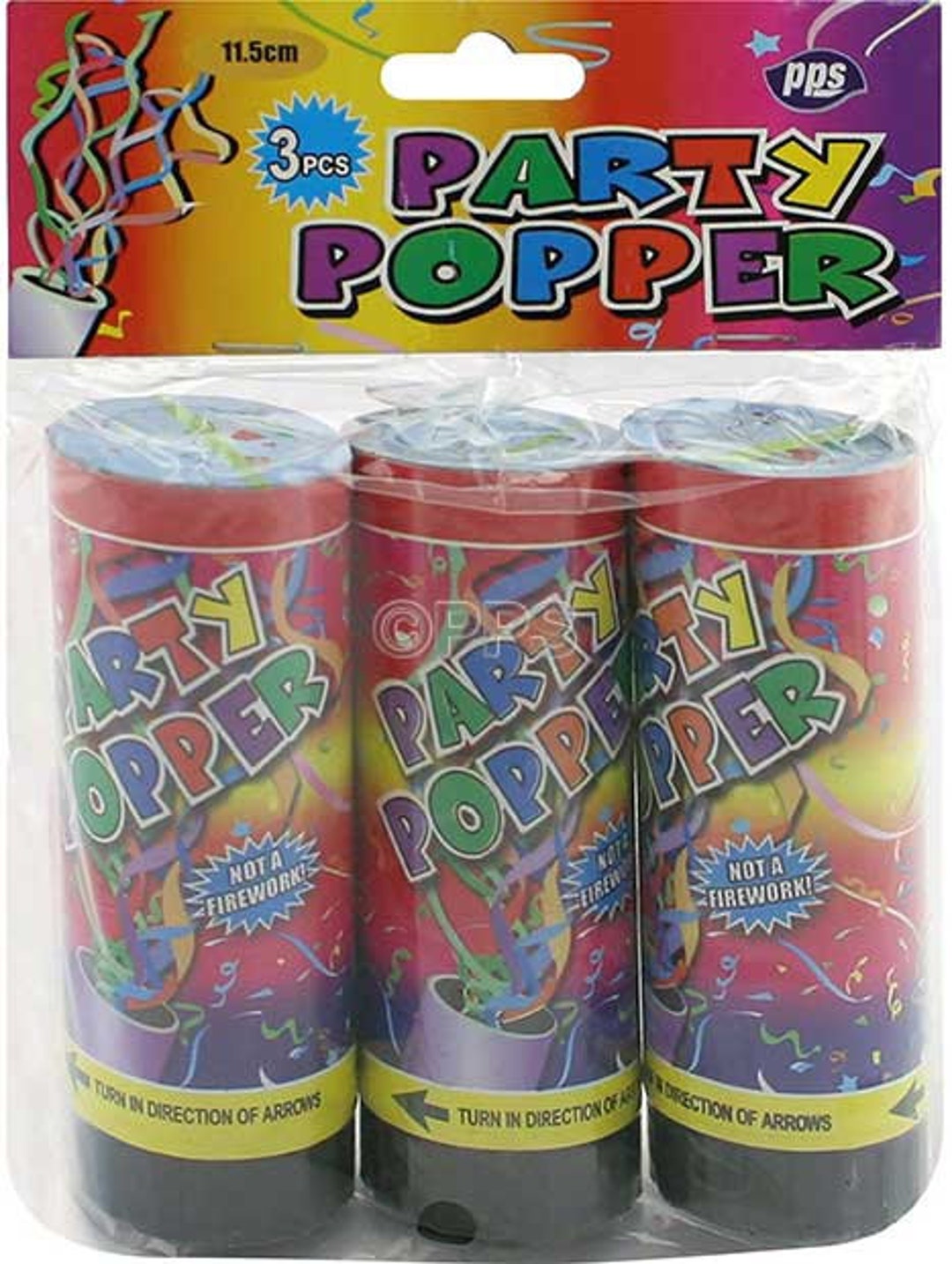 Party Poppers - Party Poppers Multi Pack - Birthday Fun Party Poppers ...