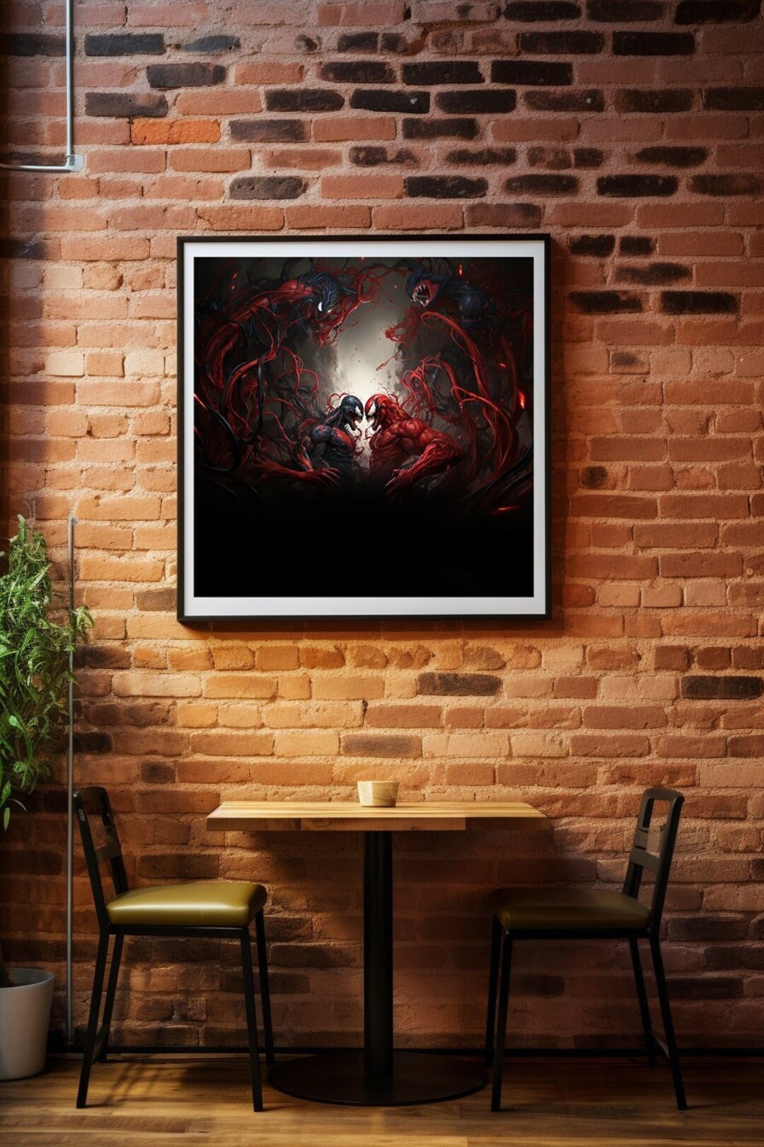 Venom Vs Carnage Print Venom Superhero Print Carnage Movie Print Comic ...