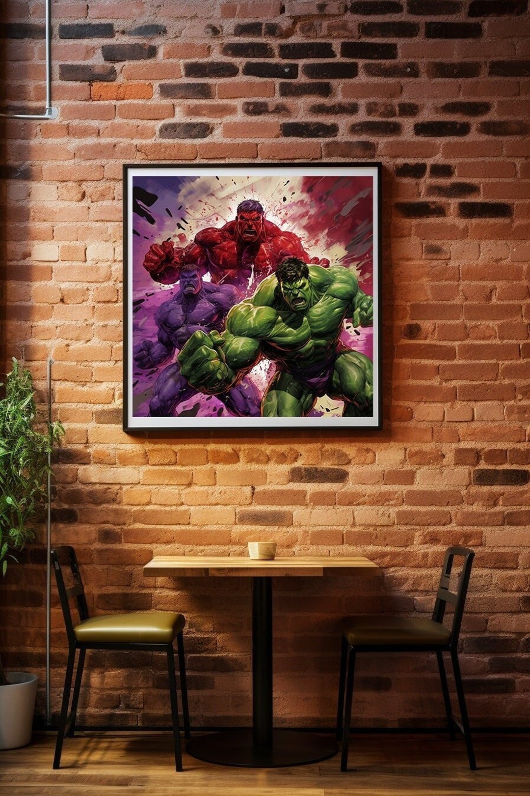 The Hulk Marvel Superhero Print the Hulk Print Movie Print Superhero ...