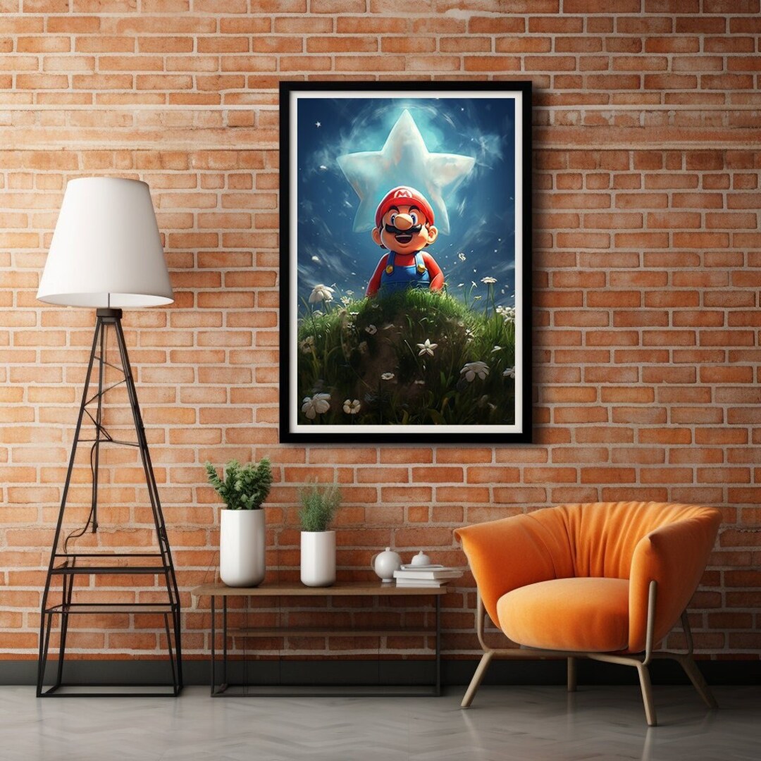 Super Mario Print Super Mario Classic Gaming Vintage Gaming Gaming ...
