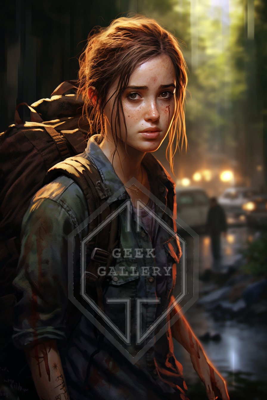 The Last of Us the Last of Us Print TLOU Ellie the Last of Us Gamer ...