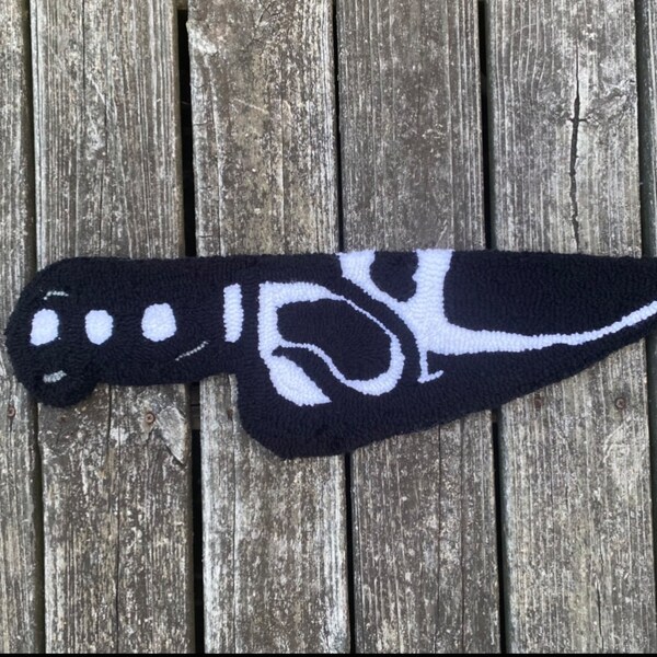 Ghost Face Rug - Etsy