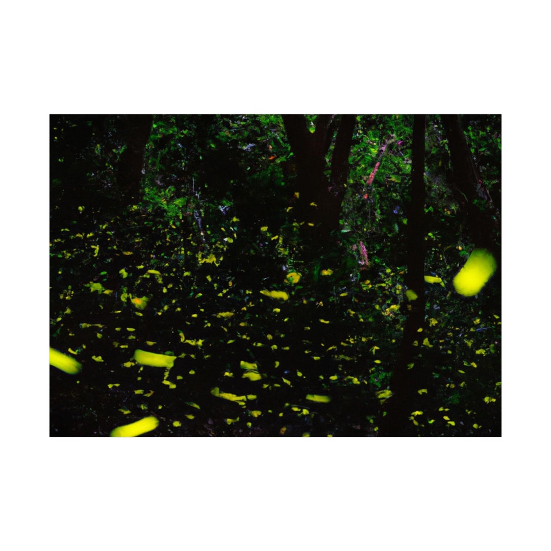 Poster the Forgotten Language of Fireflies - Etsy