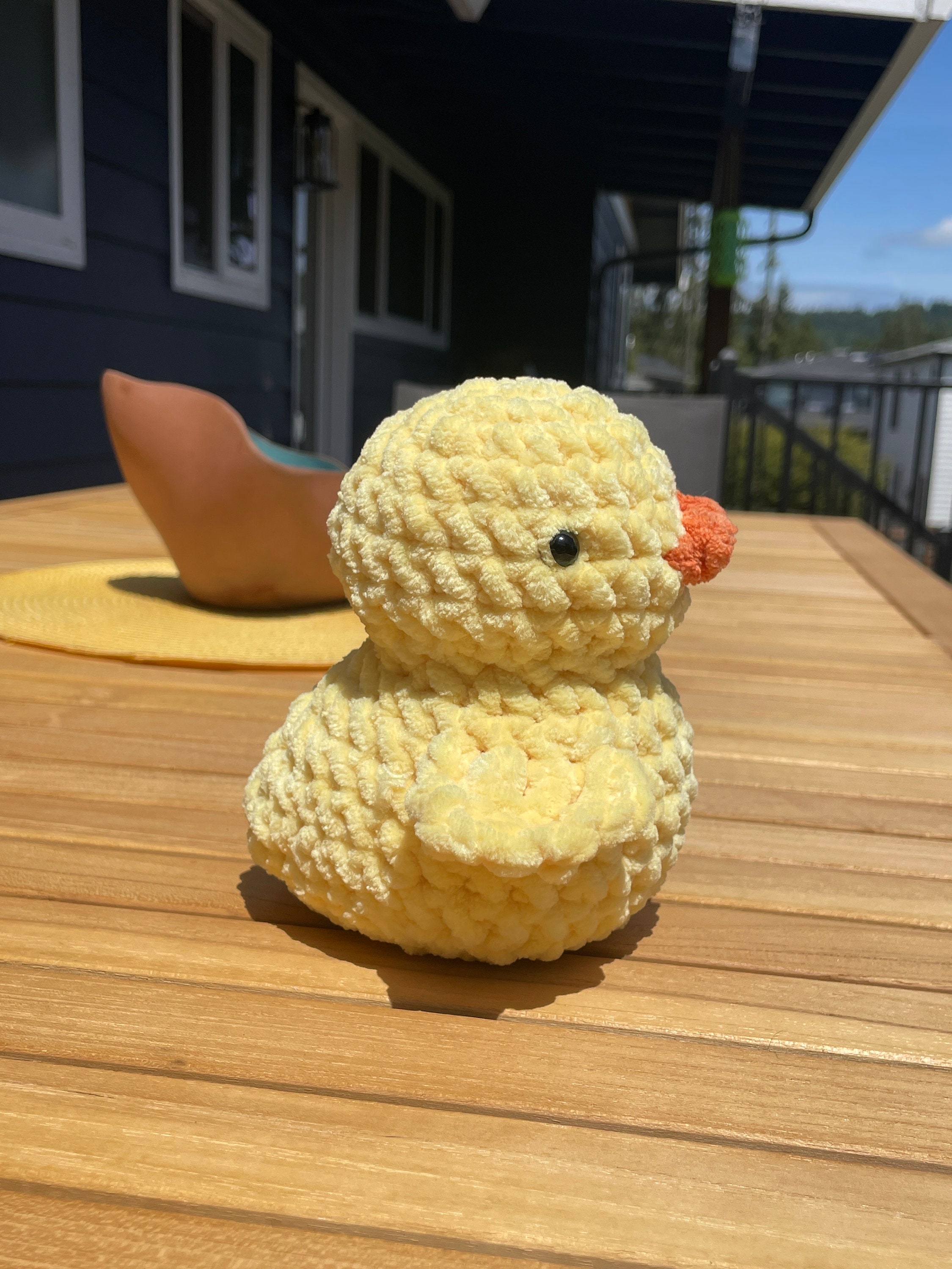 Mini Duck Plushie - Etsy