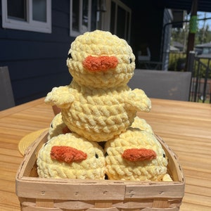 Mini Duck Plushie - Etsy
