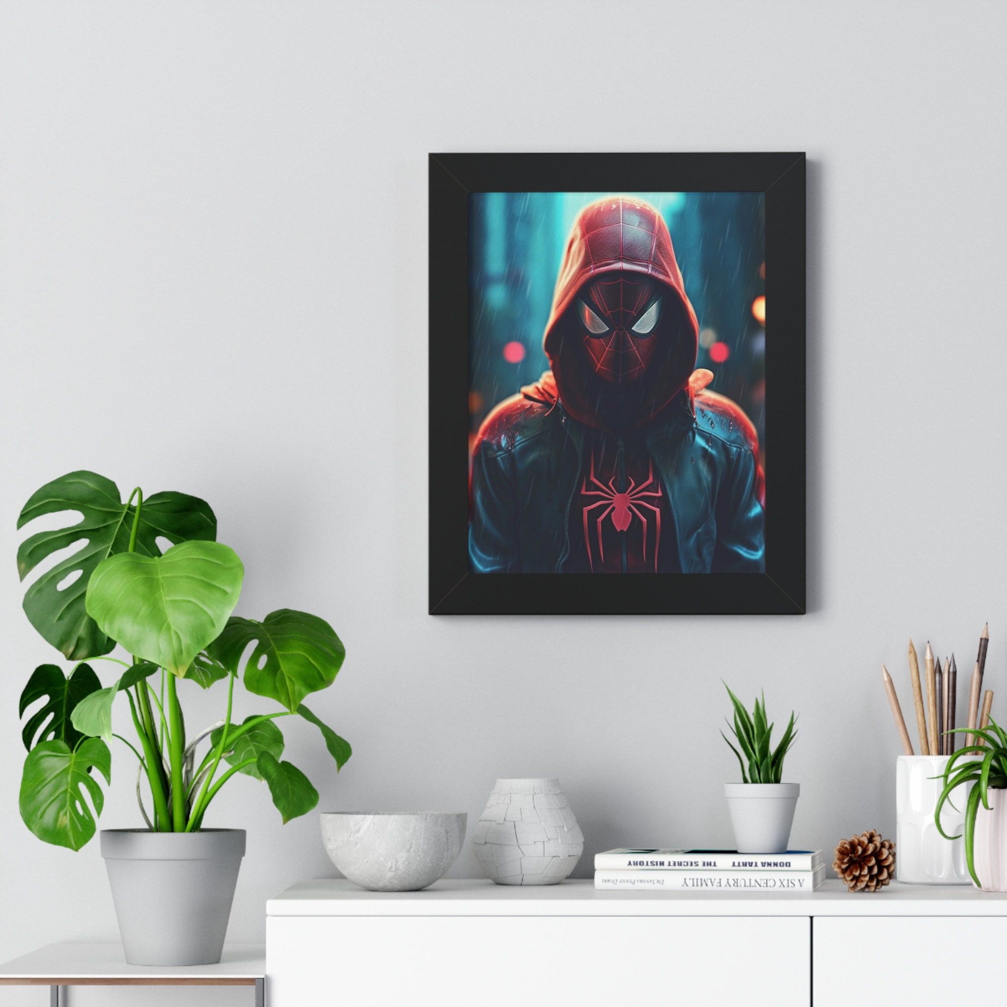Spidey Ai Print and Frame - Etsy