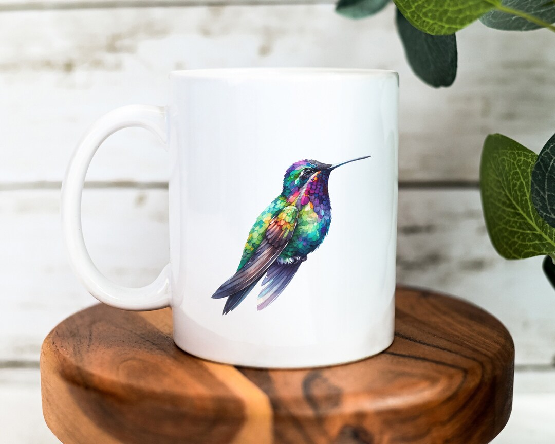 HUMMINGBIRD Mug, Bird Watcher Mug, Hummingbird Lover Mug, Earth ...
