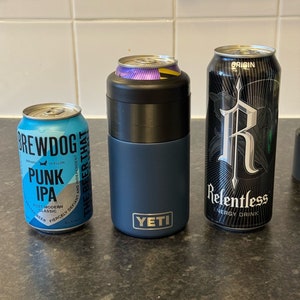 Yeti Colster Can Extender – Fits 440ml & 500ml UK Cans – Black Spacer ...
