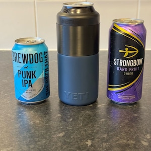 Yeti Colster Can Extender – Fits 440ml & 500ml UK Cans – Black Spacer ...