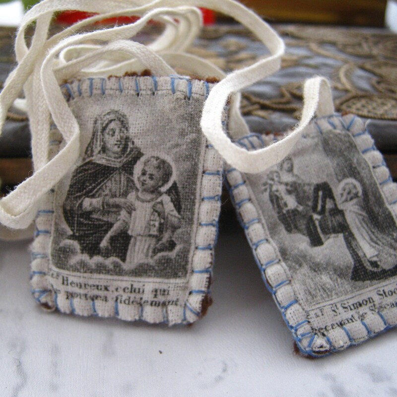 Antique Scapular - Etsy