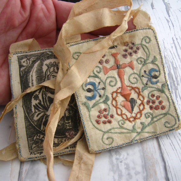 Antique Scapular - Etsy