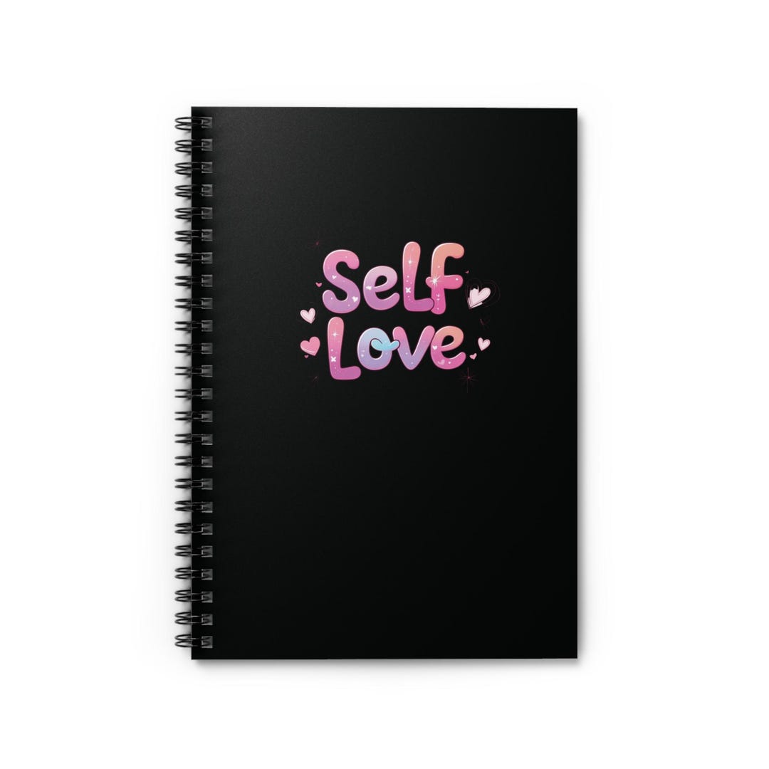Self Love Spiral Notebook - Inspirational Journal, Self-care Gift, Back ...