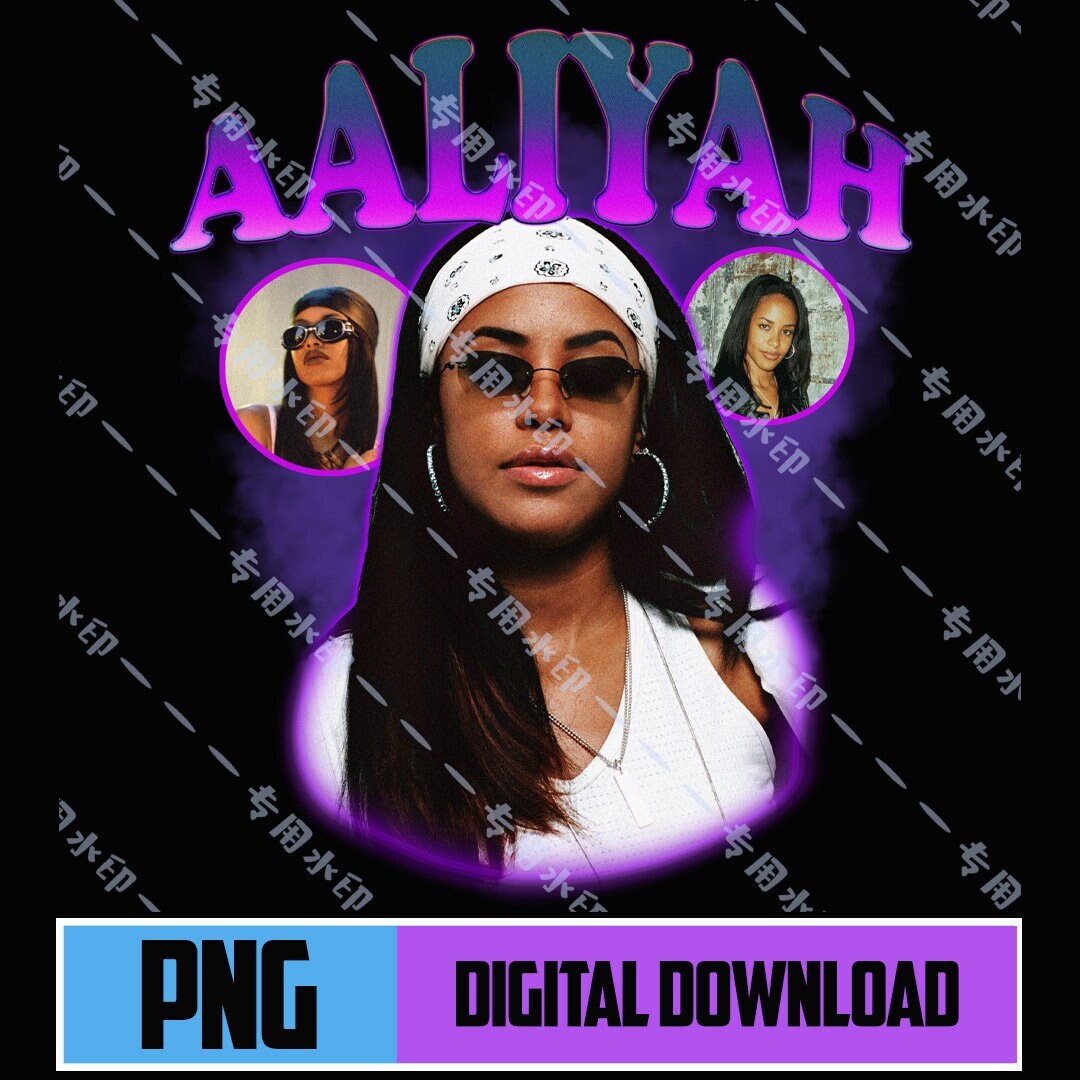 Aaliyah Png Digital Download Shirt Design Etsy