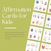 Affirmation Cards for Kids | Positive Flash Cards | Lunchbox Letters ...