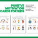Affirmation Cards for Kids | Positive Flash Cards | Lunchbox Letters ...