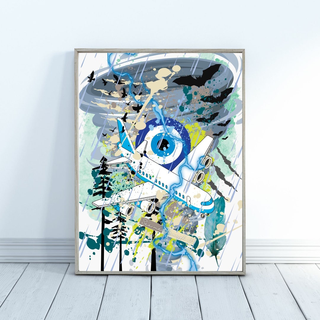 See Me Through It Poster, Digital Download, Evil Eye Protection Art ...