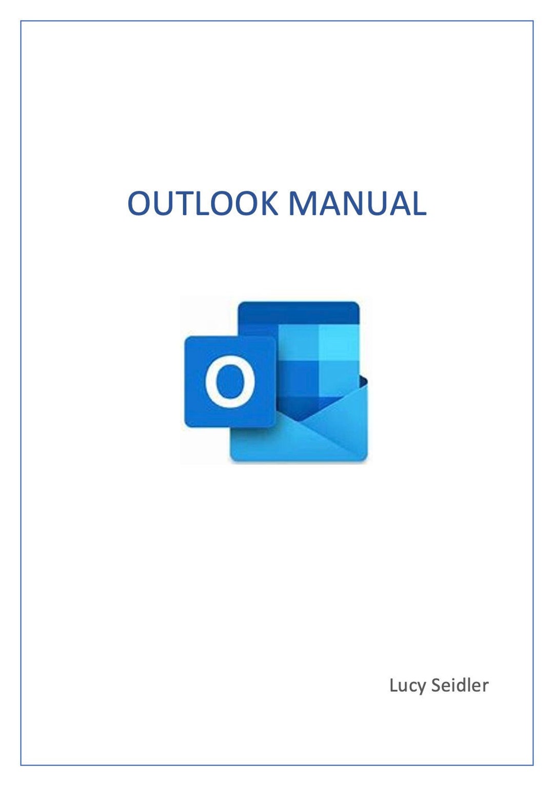 Microsoft Outlook User Manual - Etsy