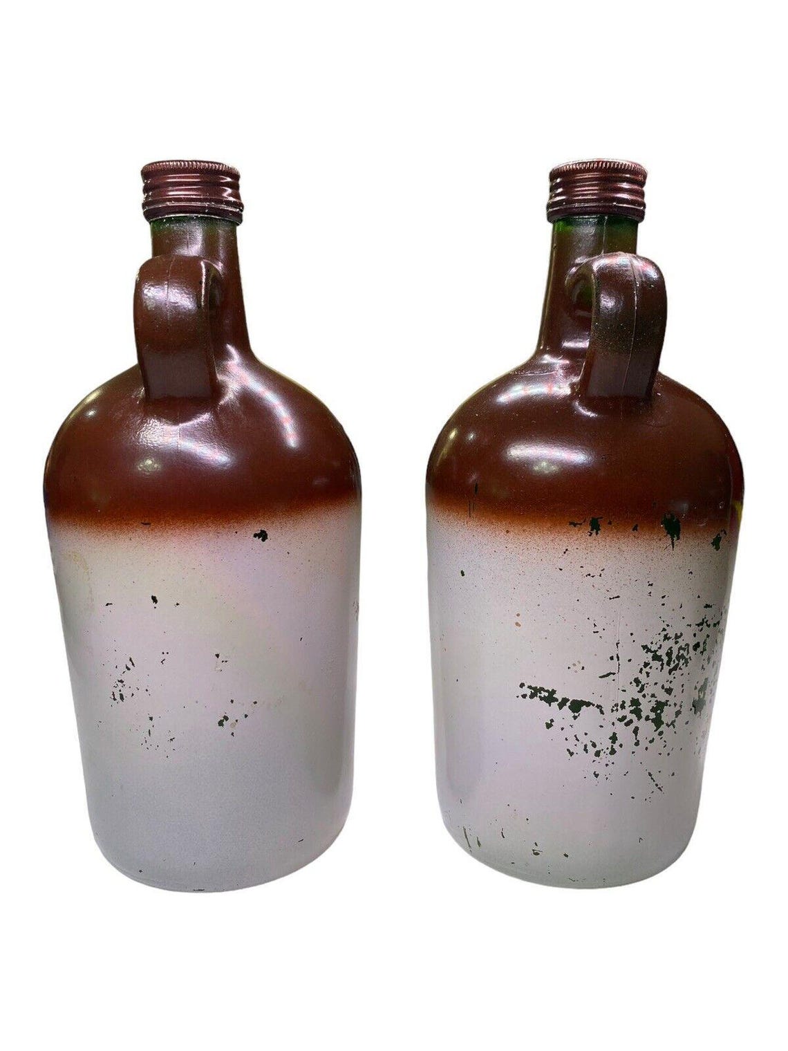 Old Ozarks Molasses Sorghum Syrup Jug Glass Bottle Vintage Set of 2 - Etsy