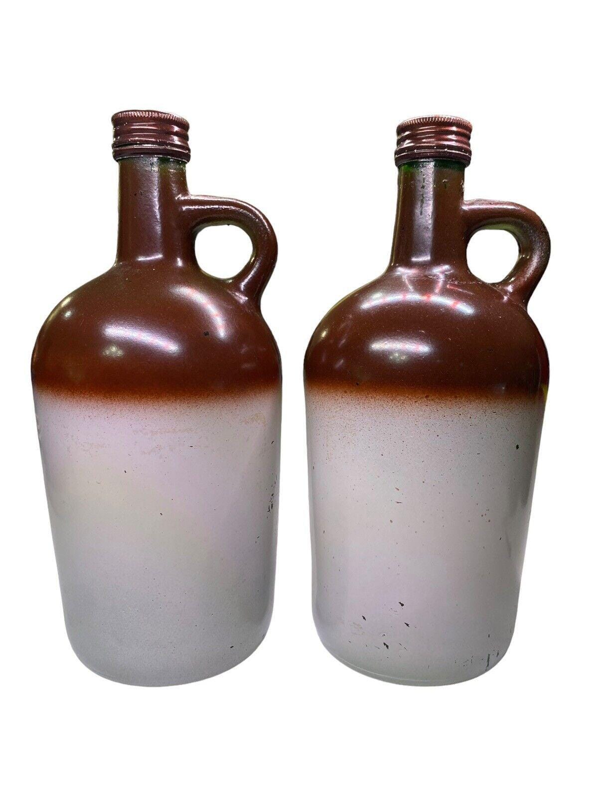 Old Ozarks Molasses Sorghum Syrup Jug Glass Bottle Vintage Set of 2 - Etsy