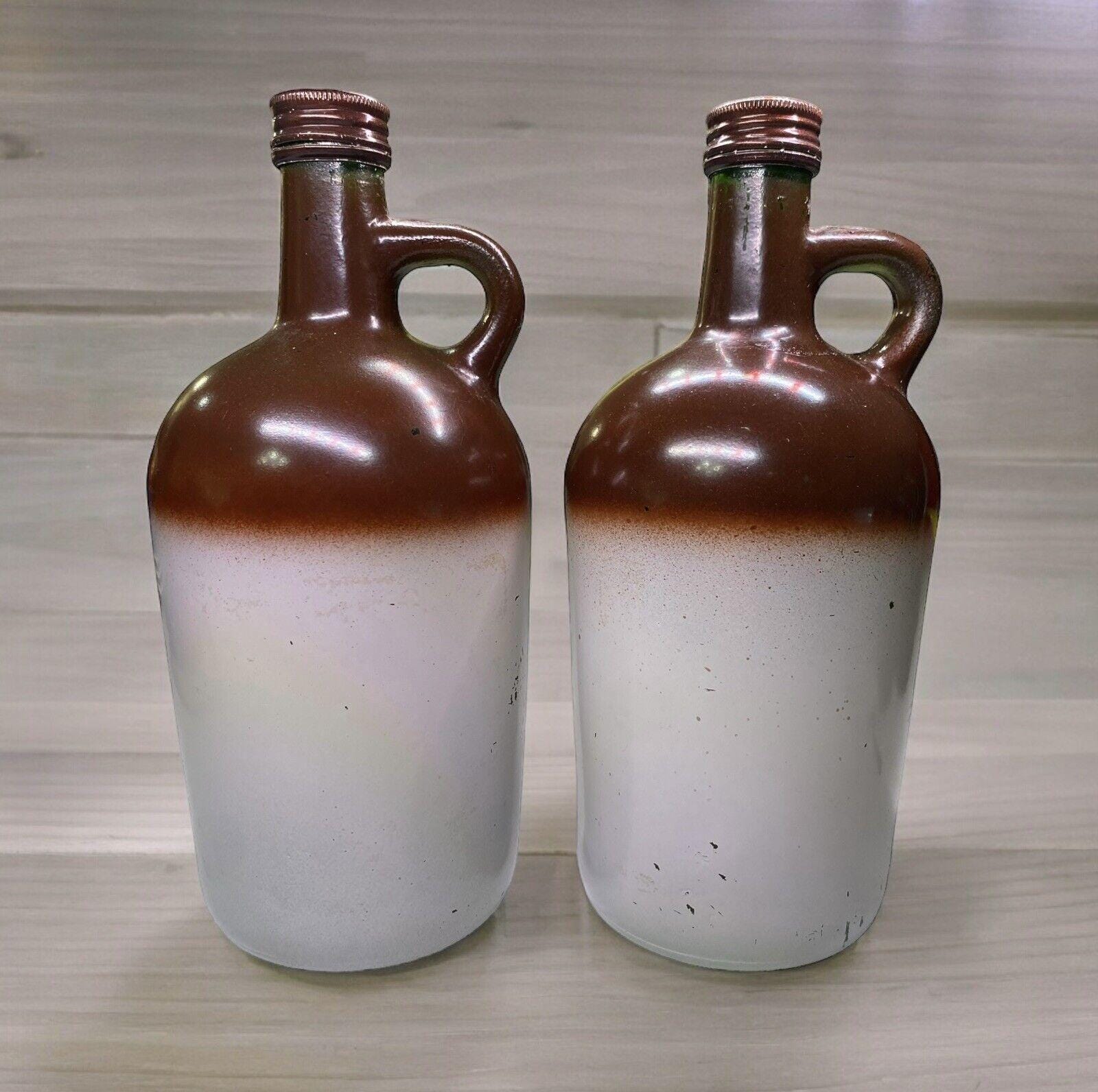 Old Ozarks Molasses Sorghum Syrup Jug Glass Bottle Vintage Set of 2 - Etsy