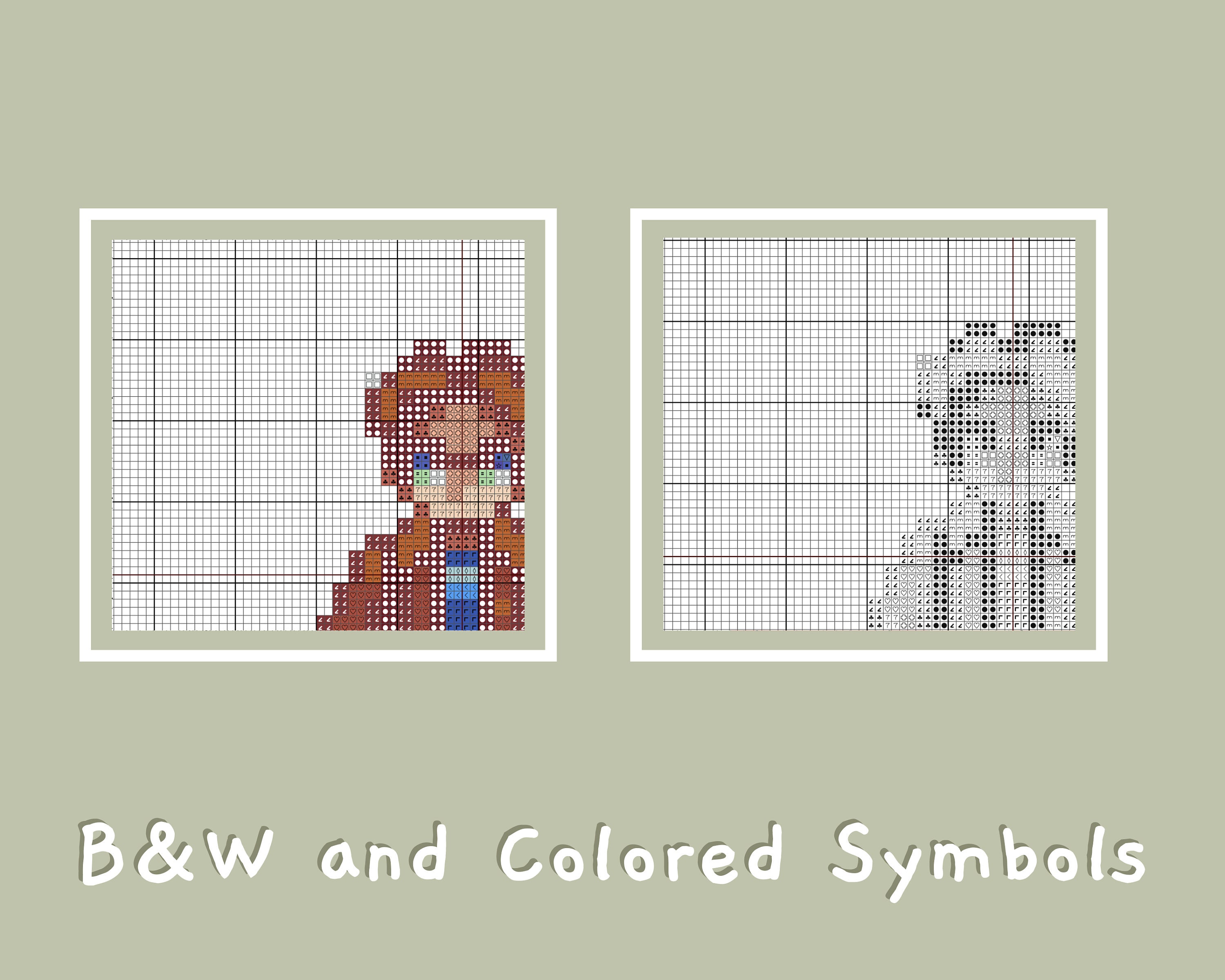 Custom Stardew Valley Character Cross Stitch Pattern Set Multiple Sizes ...