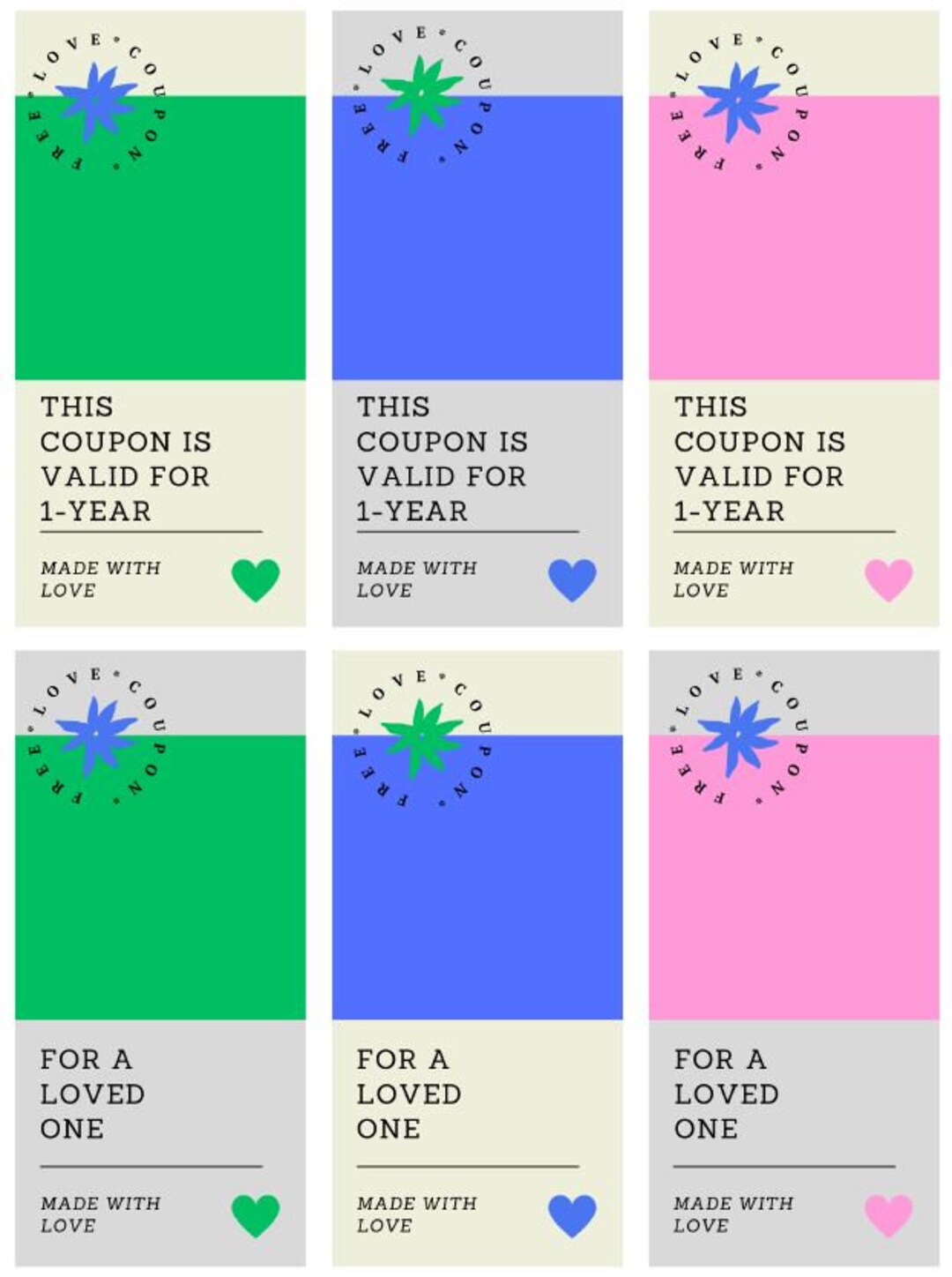 Kid's Holiday Coupon Book - Personalized Gift of Joy and Fun ...