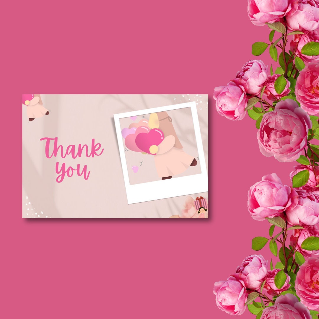 Kids Thank You Note Kids Kindness Cards Whimsical Thank Yous Joyful ...