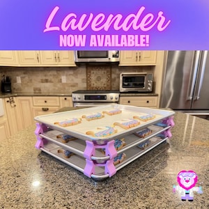 Baking Sheet Organizer 3d Printed Baking Tray Stackers Tray Separator ...